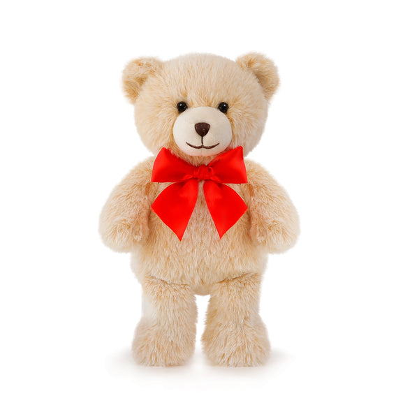 Soft Plush Toy Bear - Theo Cuddlington Bear ages 0+ Baby Toy – OB Designs
